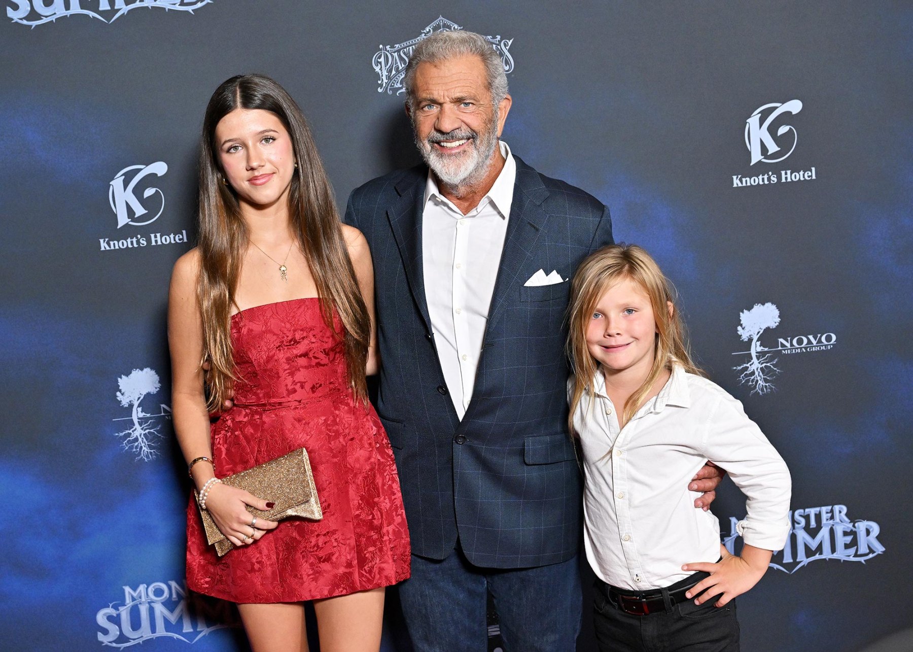 Mel Gibson Poses for Red Carpet Photos With Youngest Kids | Us Weekly