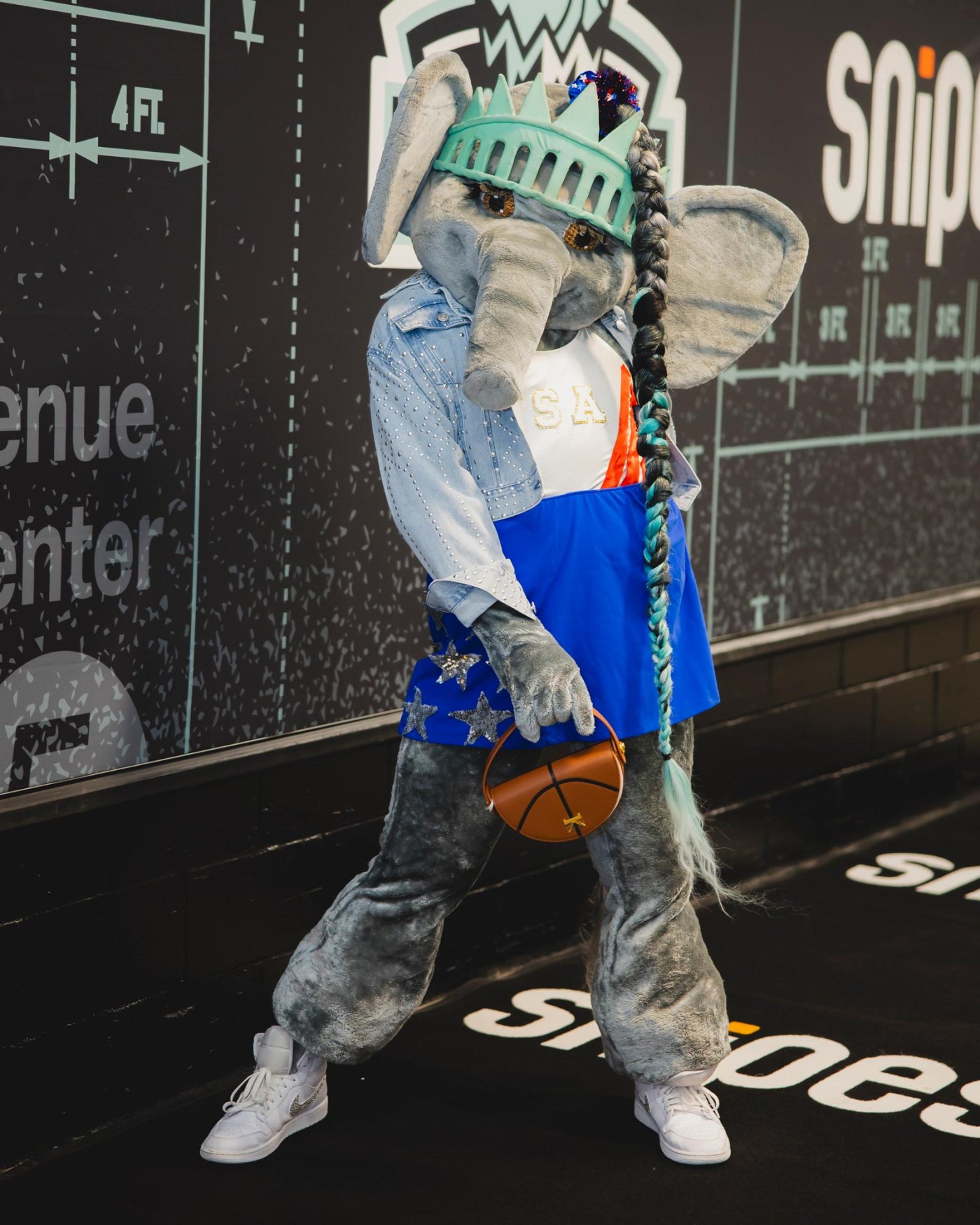 New York Liberty Mascot Ellie the Elephant: What’s in My Bag? | Us Weekly