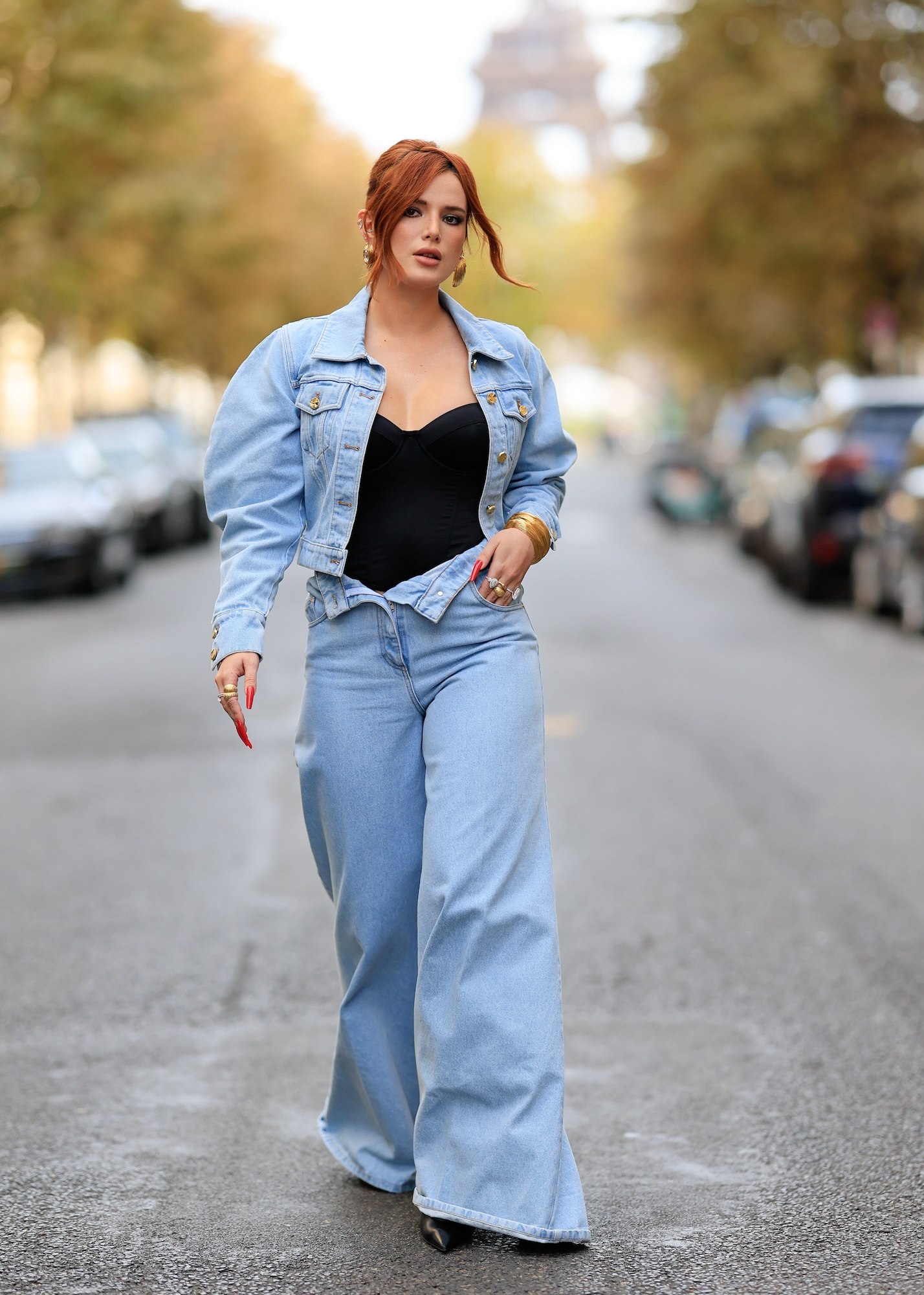 The Best Denim-on-Denim Looks of All Time: Taylor Swift, More | Us Weekly