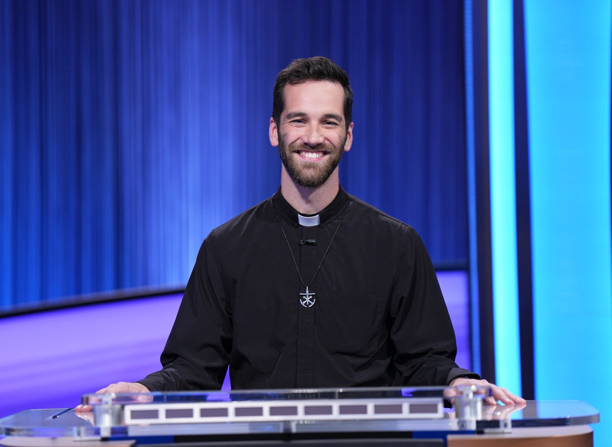 Meet the Jeopardy! Contestant Fans Are Calling ‘Hot Priest’ | Us Weekly