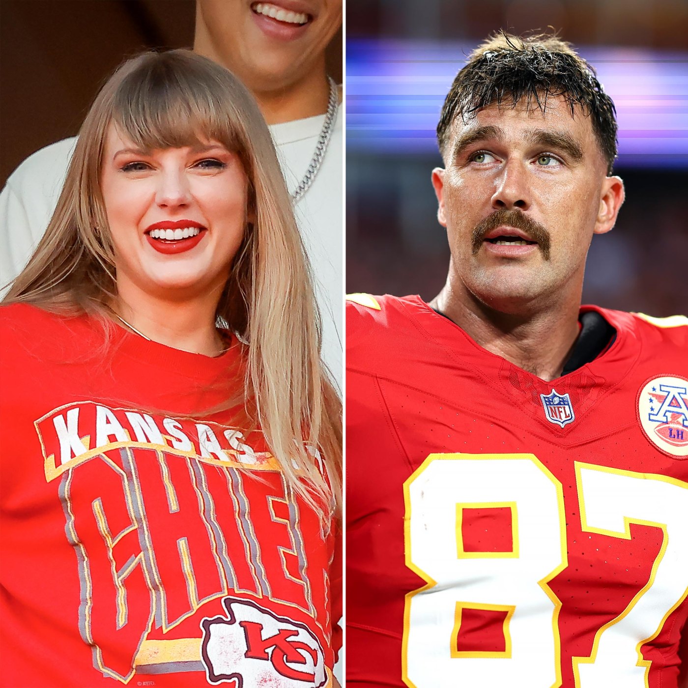 Taylor Swift and Travis Kelce Were Twinning in Chiefs Game Day Attire ...