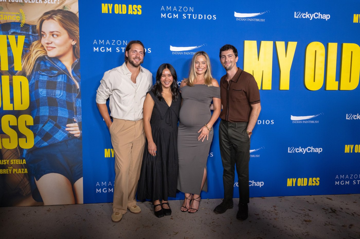 Pregnant Margot Robbie Shows Off Baby Bump at My Old Ass Premiere | Us ...