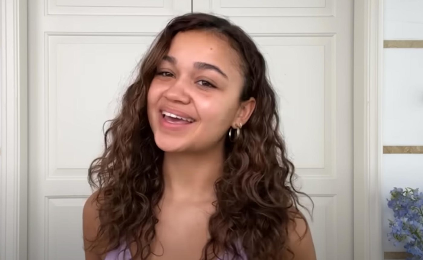 Madison Bailey Takes Her Skincare Routine Seriously on Outer Banks Set ...