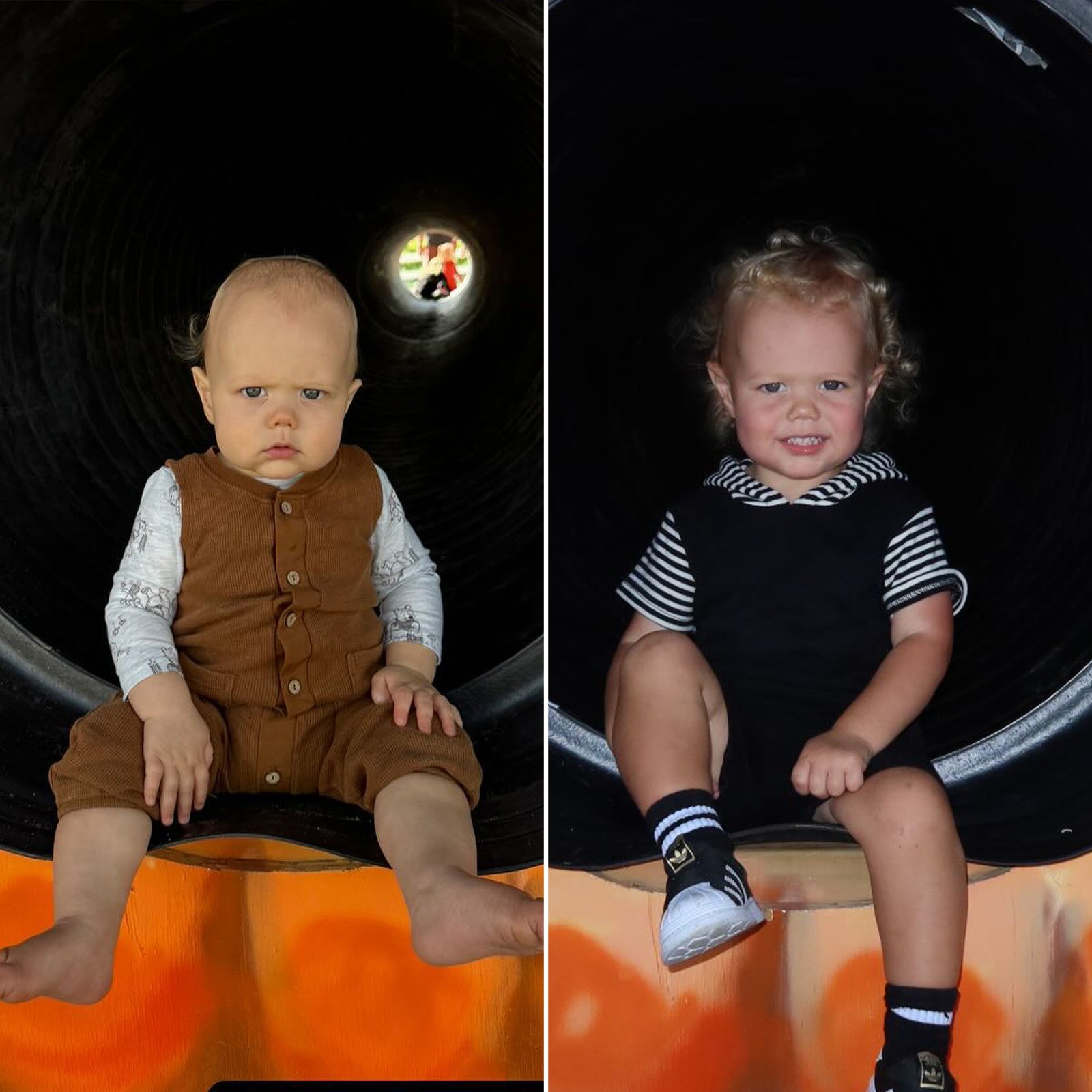 Brittany Mahomes Shows Photos of Bronze at Pumpkin Patch 1 Year Apart ...