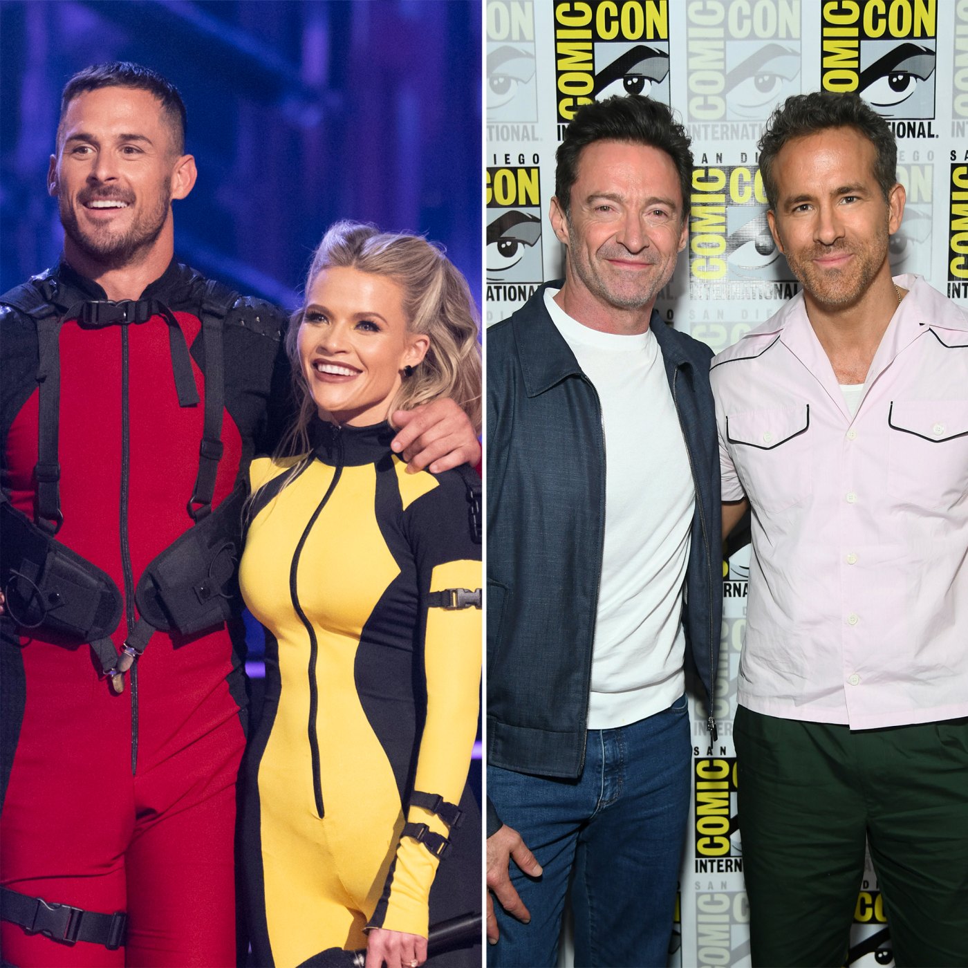 Danny and Witney Hope Hugh Jackman and Ryan Reynolds See DWTS Routine ...