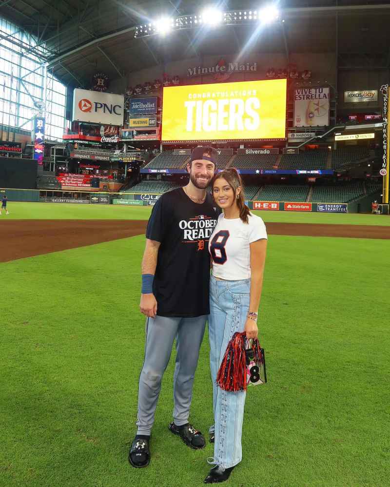 Detroit Tigers' Matt Vierling and Allie Thomas' Relationship Timeline ...