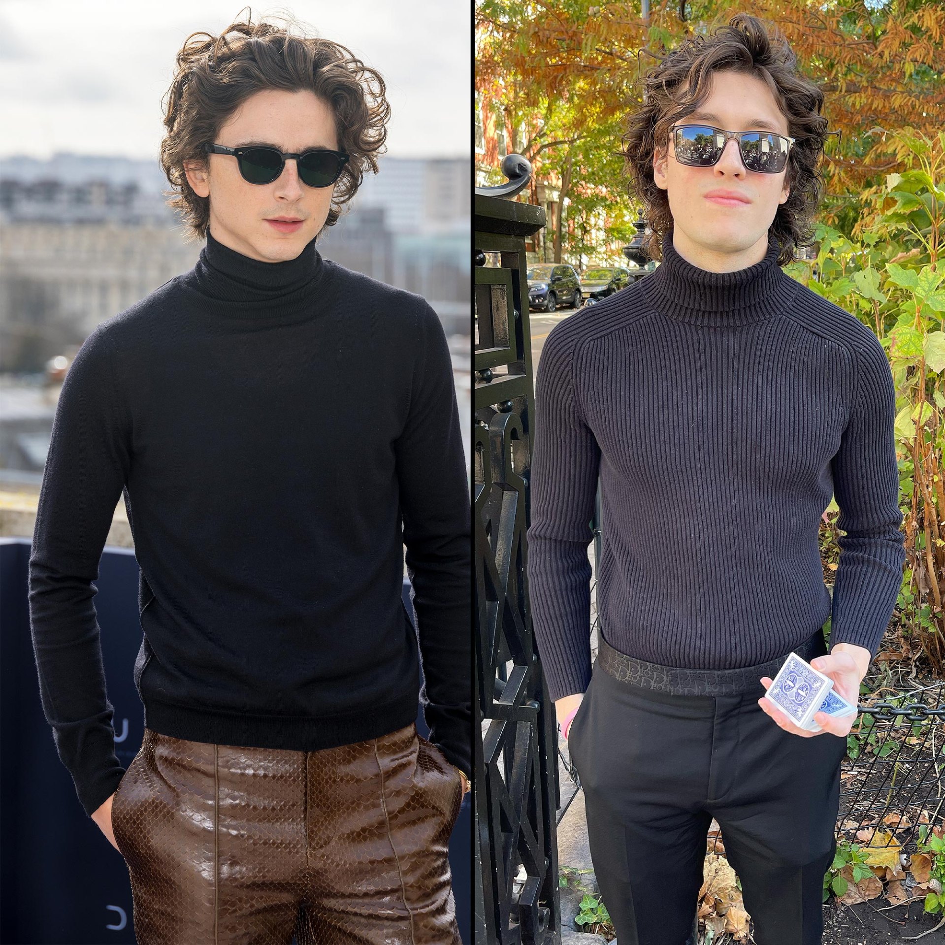 Inside Nyc S Timothee Chalamet Look Alike Contest Us Weekly