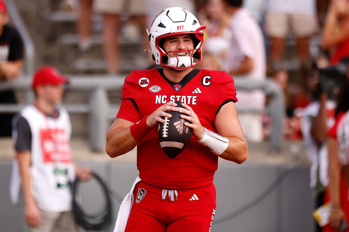NC State QB Grayson McCall Discharged From Hospital After Head Injury ...
