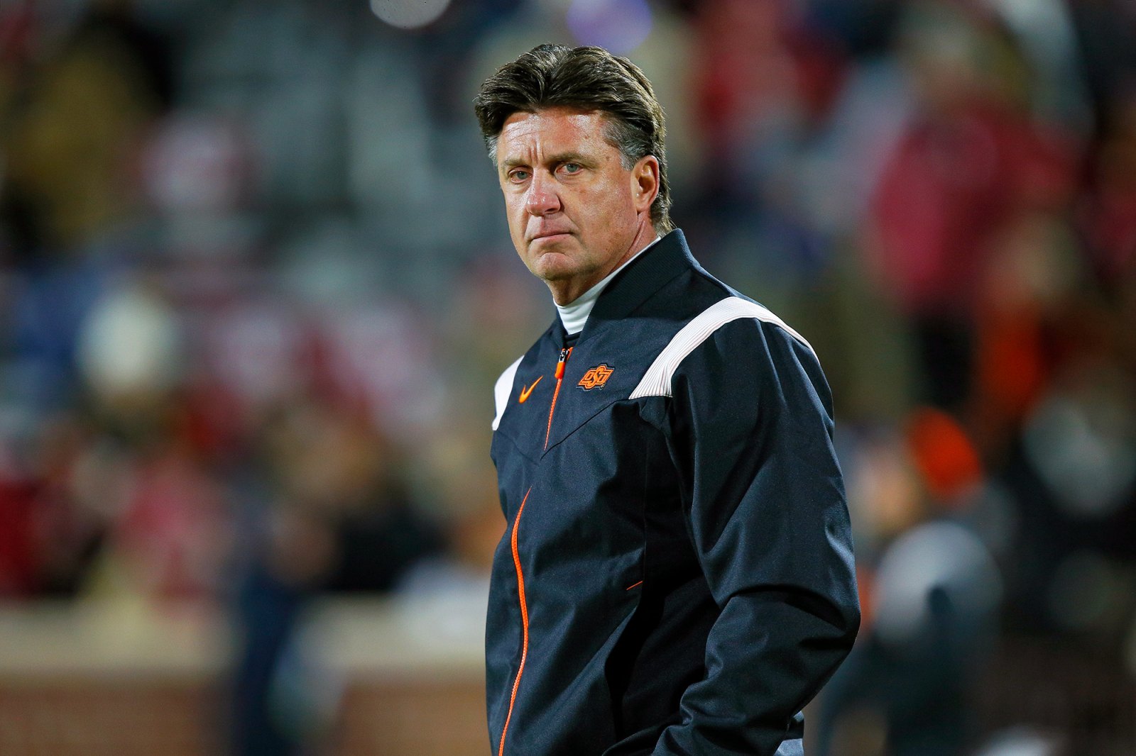 Okla. State's Mike Gundy’s Eye ‘Full of Blood’ After Cattle Accident ...