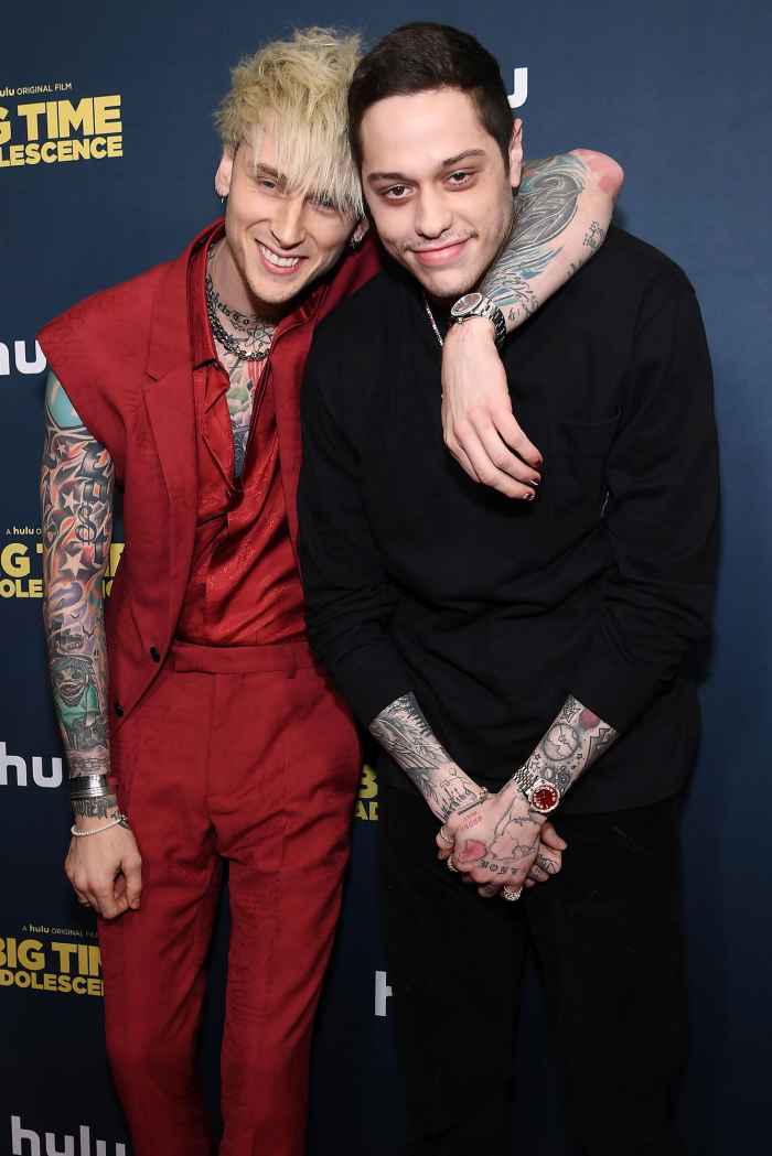 Pete Davidson Makes in 1st Appearance Since Treatment With BFF MGK | Us ...