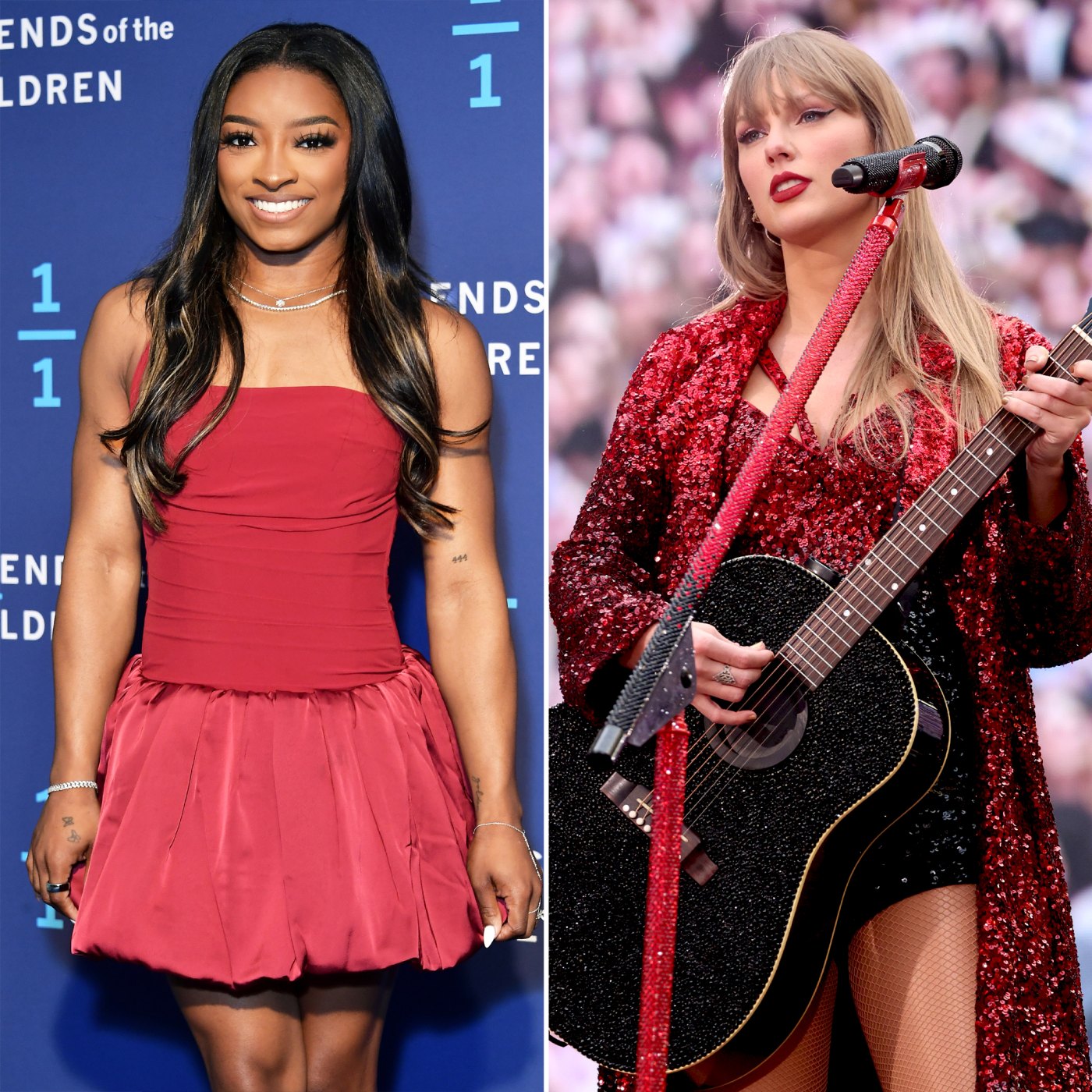 Why Simone Biles Isn’t NFL Game Day Besties With Taylor Swift Yet | Us ...