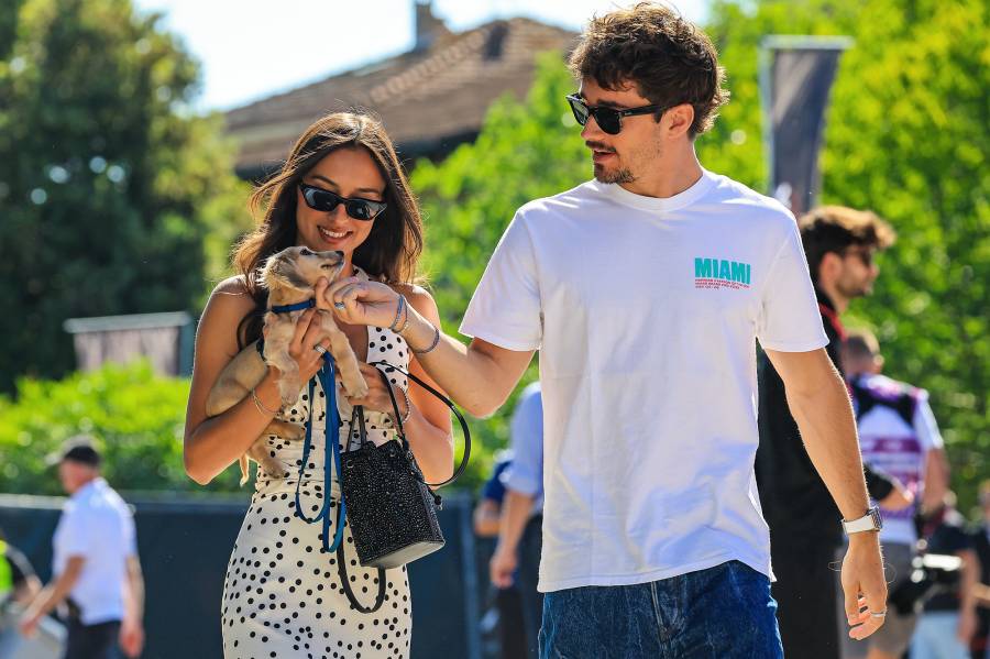 Who Is Charles Leclerc's Girlfriend Alexandra Saint Mleux? | Us Weekly