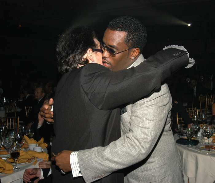 Bono Seemingly Dodges a Kiss From Diddy in Resurfaced 2014 Clip | Us Weekly