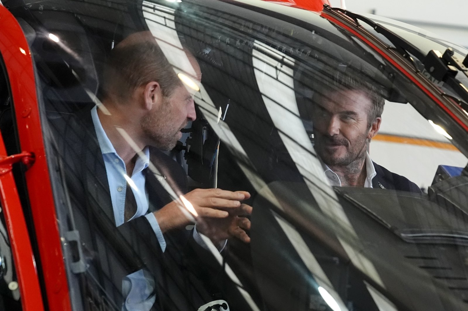 Prince William, David Beckham Pose During Royal Charity Visit | Us Weekly