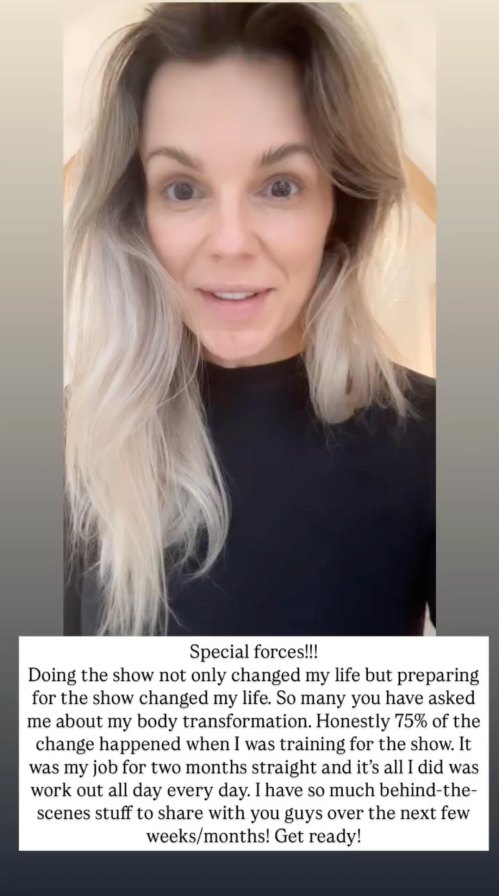 Ali Fedotowsky Teases How Special Forces Training Impacted Her Body ...