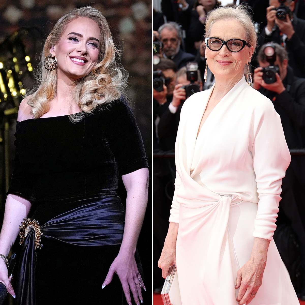 Adele Hugs Meryl Streep at Her Residency: ‘What A F—-ing Honor!’ | Us ...