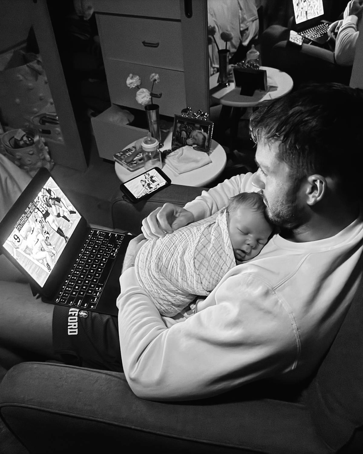 How Colton Underwood Will Tackle Football, The Bachelor With His Son ...
