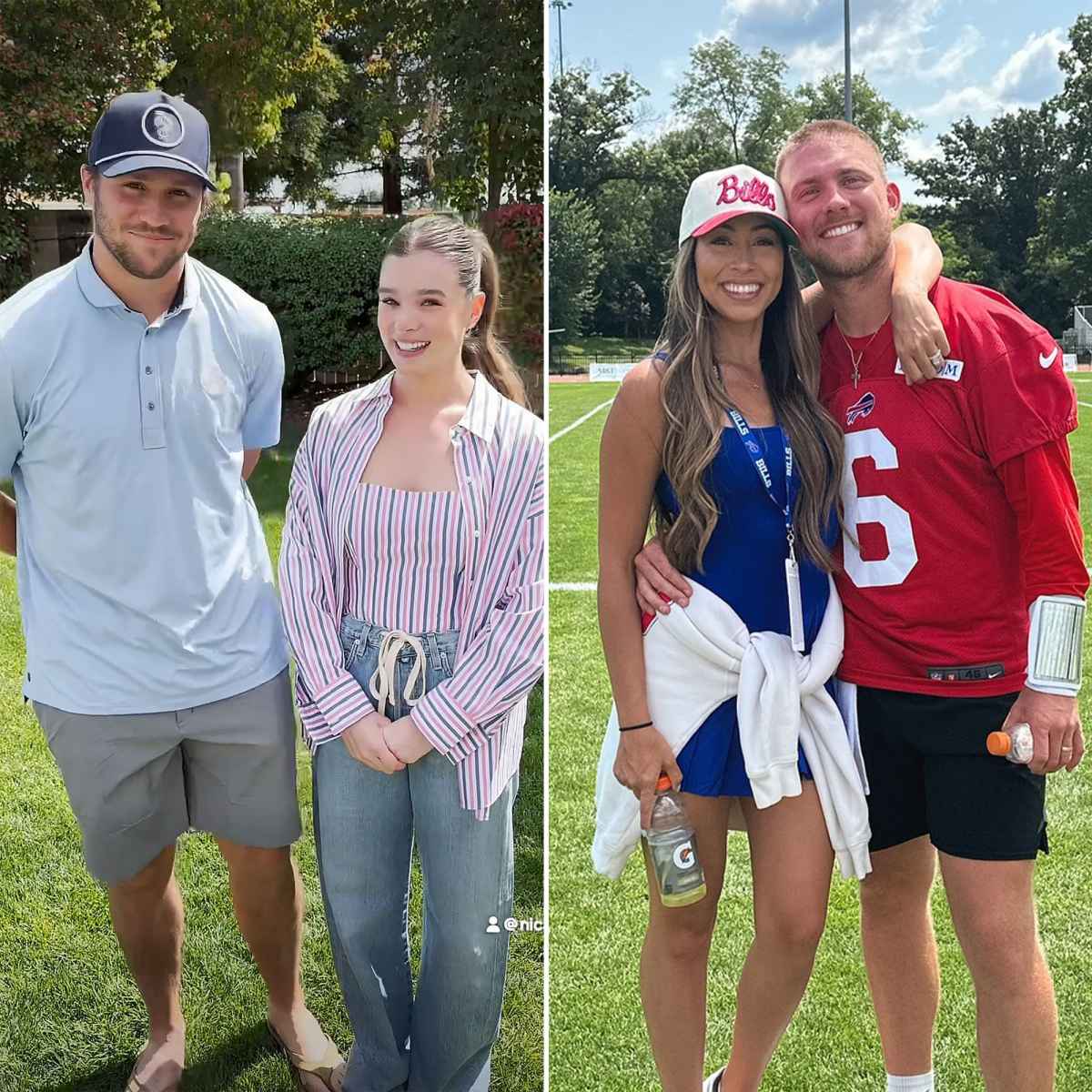 Hailee Steinfeld, Josh Allen Attend Bills' Shane Buechele's Sex Reveal ...