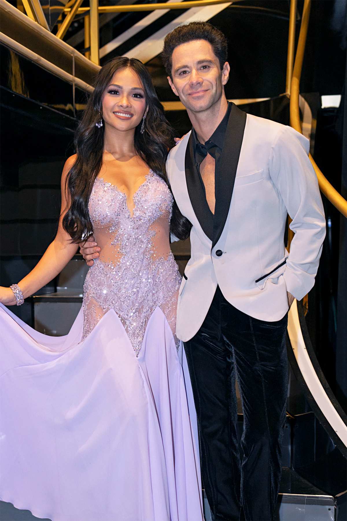 DWTS' Jenn Tran Reveals If She's Still Crashing With Sasha Farber | Us ...