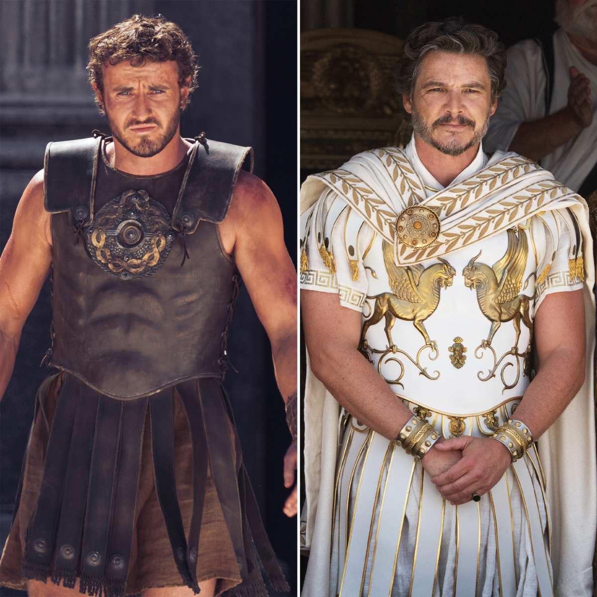 Paul Mescal Kissed Pedro Pascal’s Forehead in Cut Gladiator II Scene ...