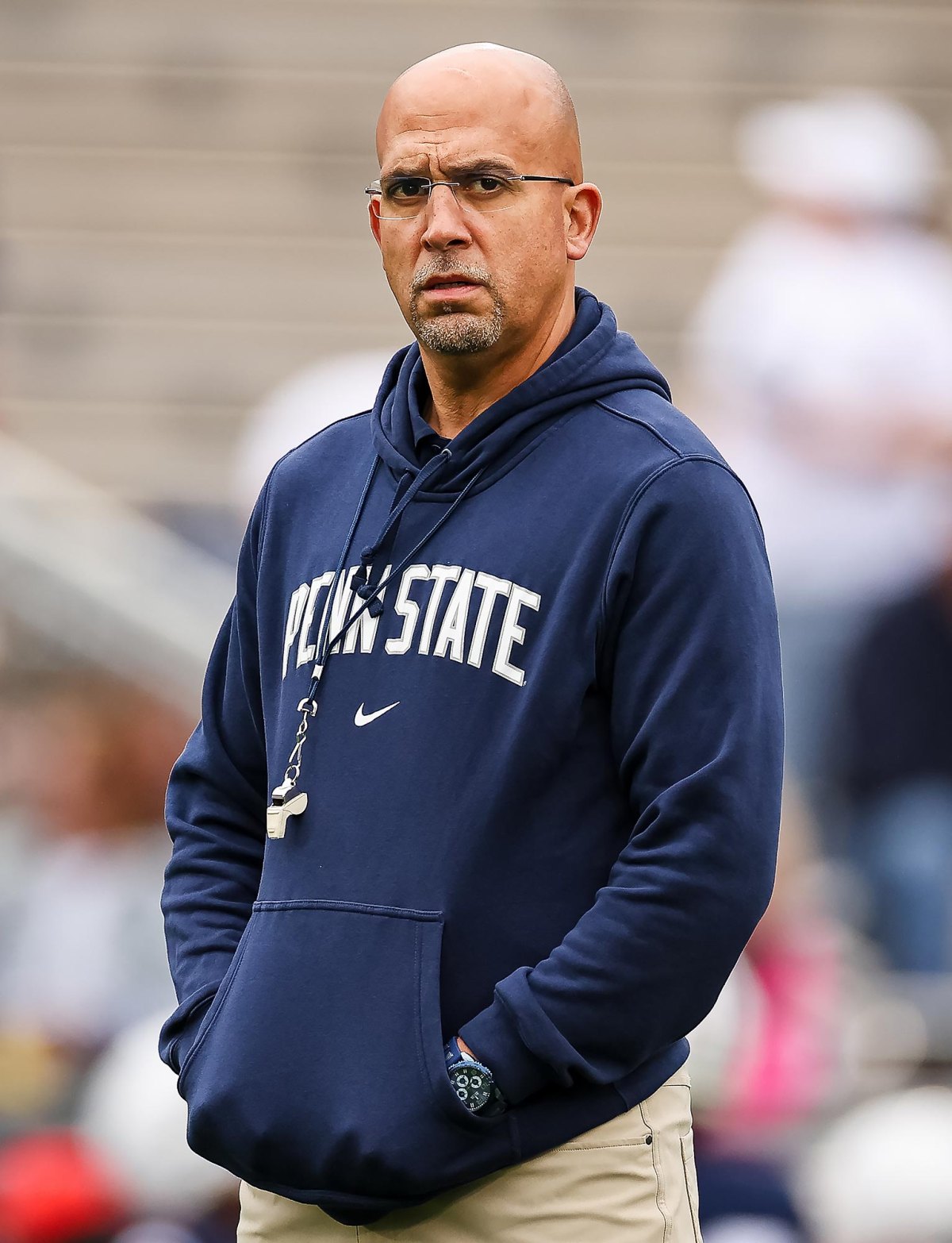 Penn State's James Franklin Responds to Viral Jason Kelce Incident | Us ...