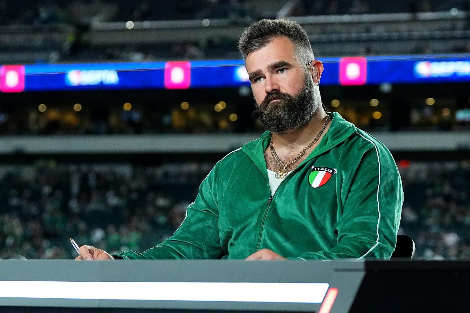 Penn State's James Franklin Responds to Viral Jason Kelce Incident | Us ...