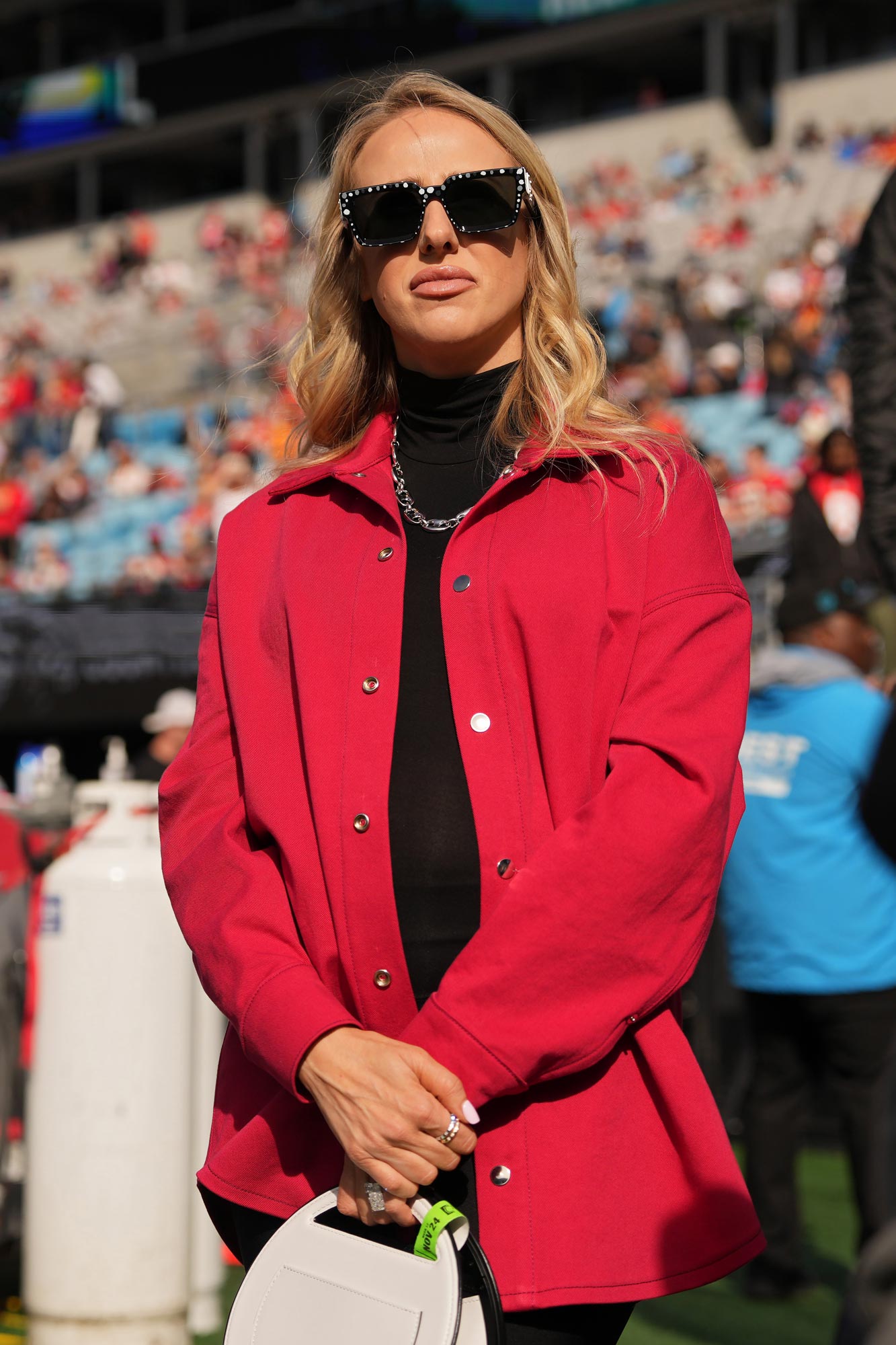 Brittany Mahomes Slays in All-Red for Kansas City Chiefs Home Game | Us ...