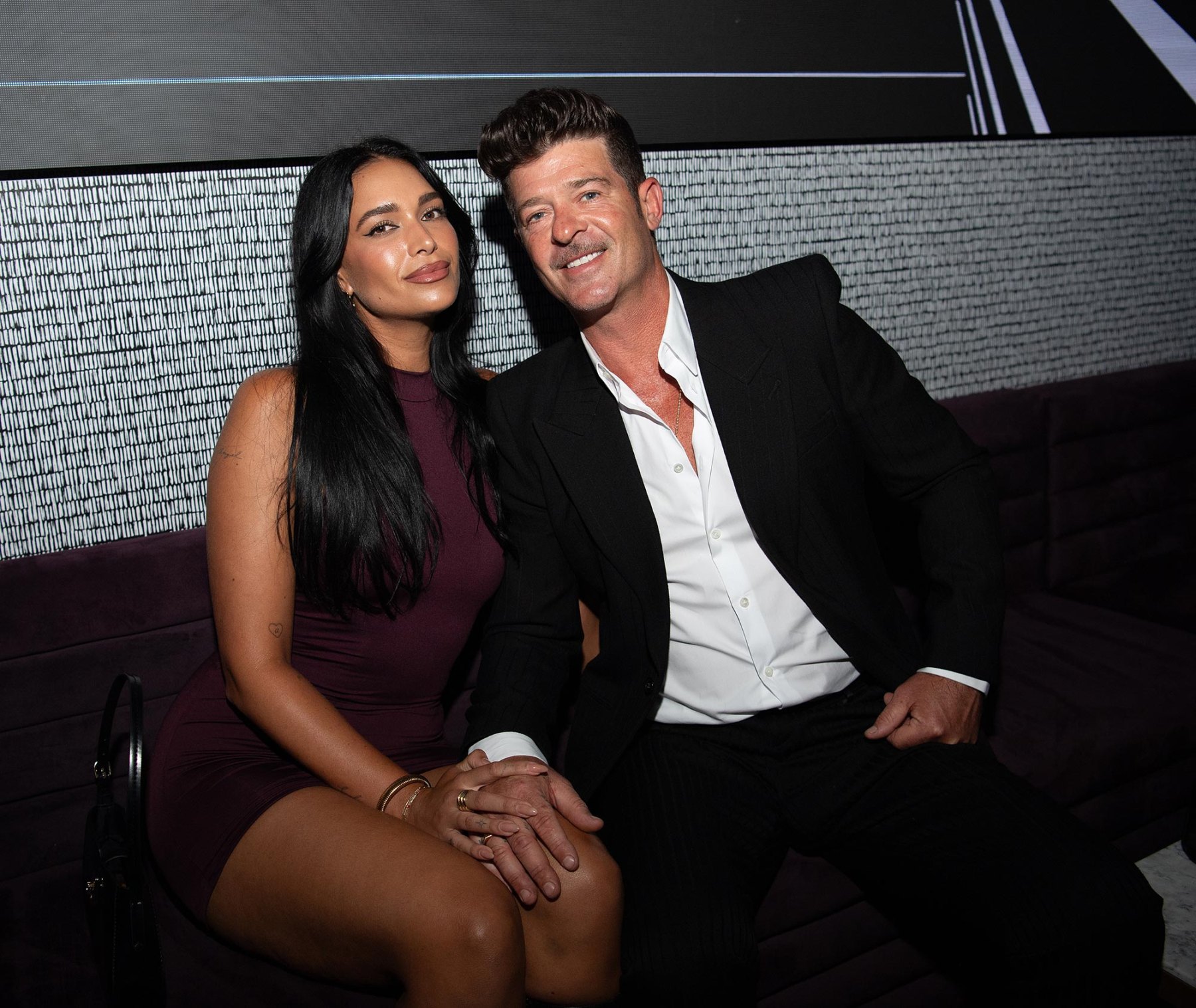 Robin Thicke and Partner April Love Geary 'Start Again Every Day' | Us ...