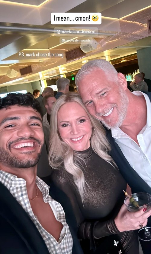 Jonathon Johnson Poses With Mark Anderson and Barbara Alyn Woods | Us ...