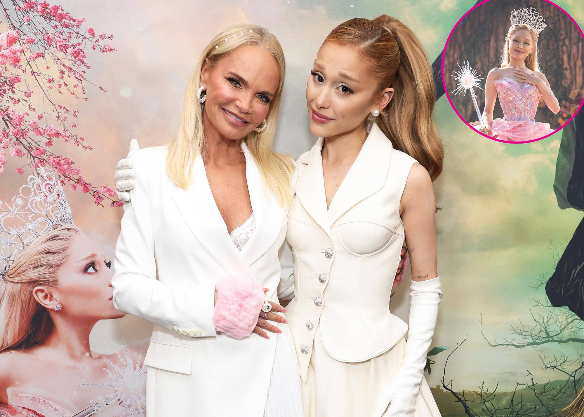 Kristin Chenoweth Gives Ariana Grande a Glinda-Approved Gift | Us Weekly