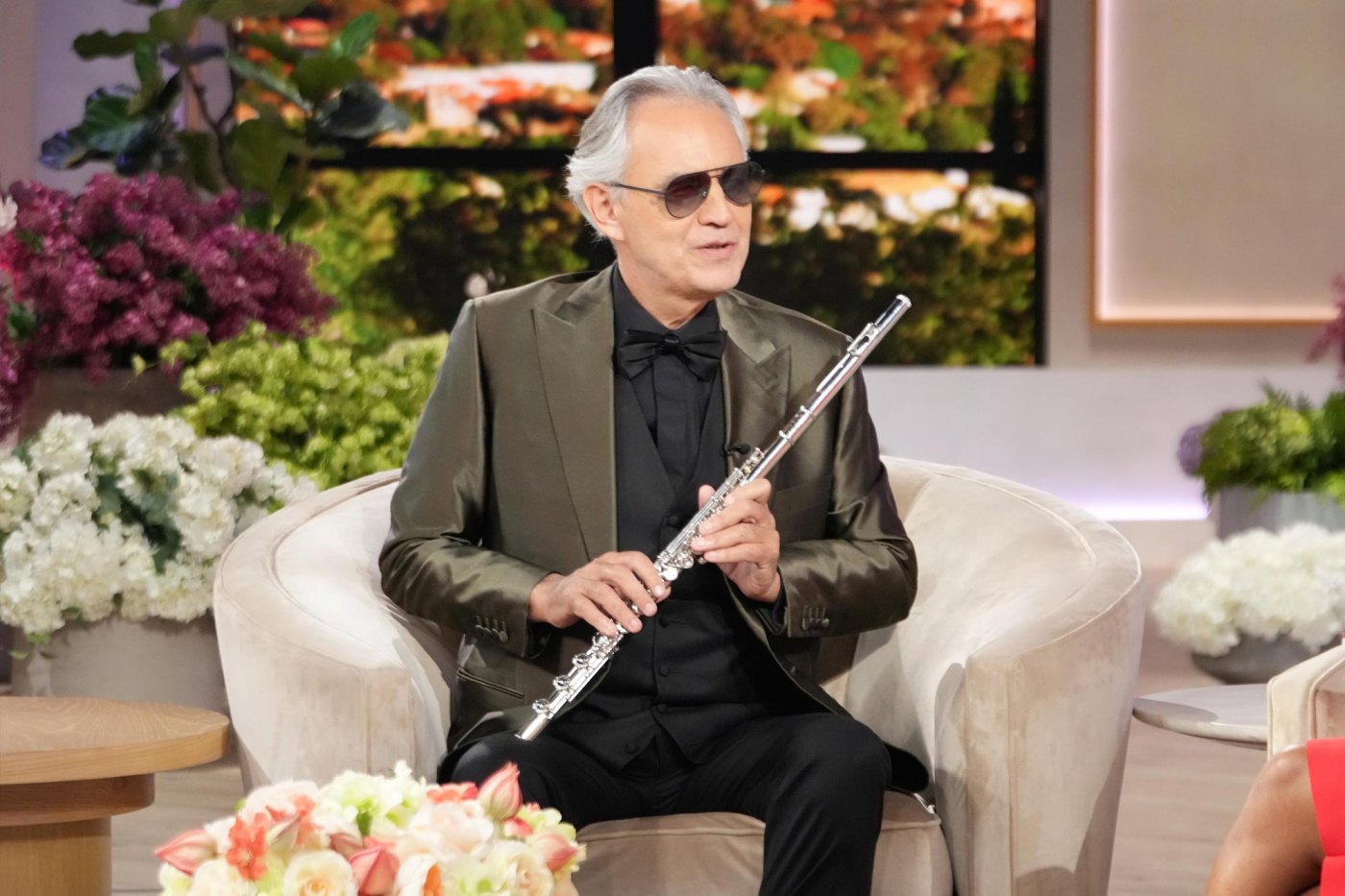 Andrea Bocelli Takes Us Weekly Backstage at The Celebration Concert ...