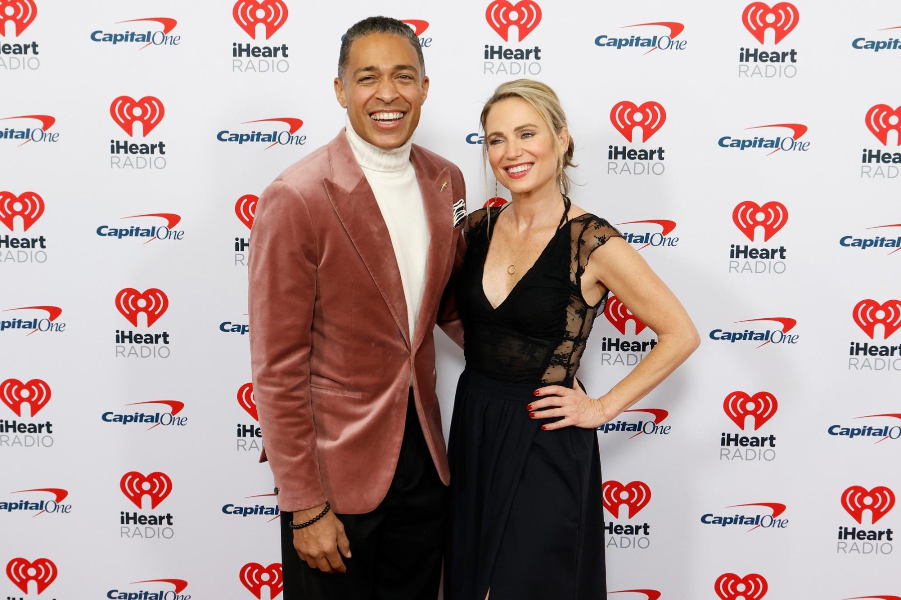 Amy Robach and T.J. Holmes Bring Daughters to Jingle Ball | Us Weekly