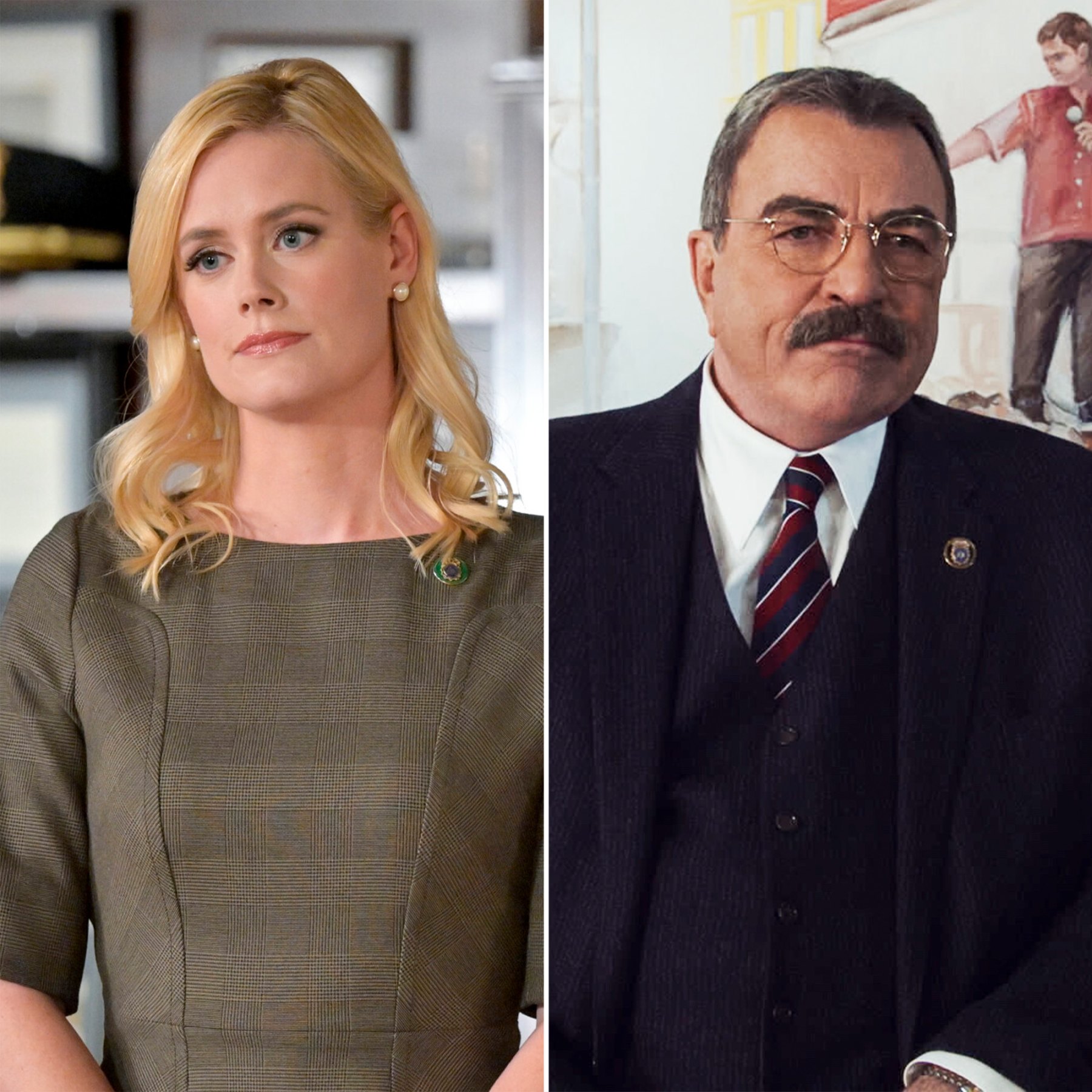 Blue Bloods’ Abigail Hawk Recalls Meeting Tom Selleck for 1st Time | Us ...