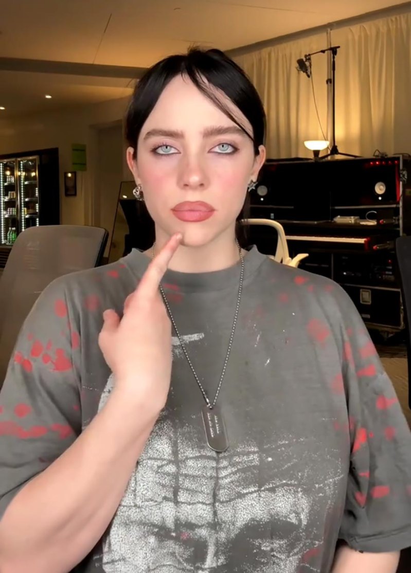 Billie Eilish’s Simple Concert Makeup Routine Is Going Viral | Us Weekly