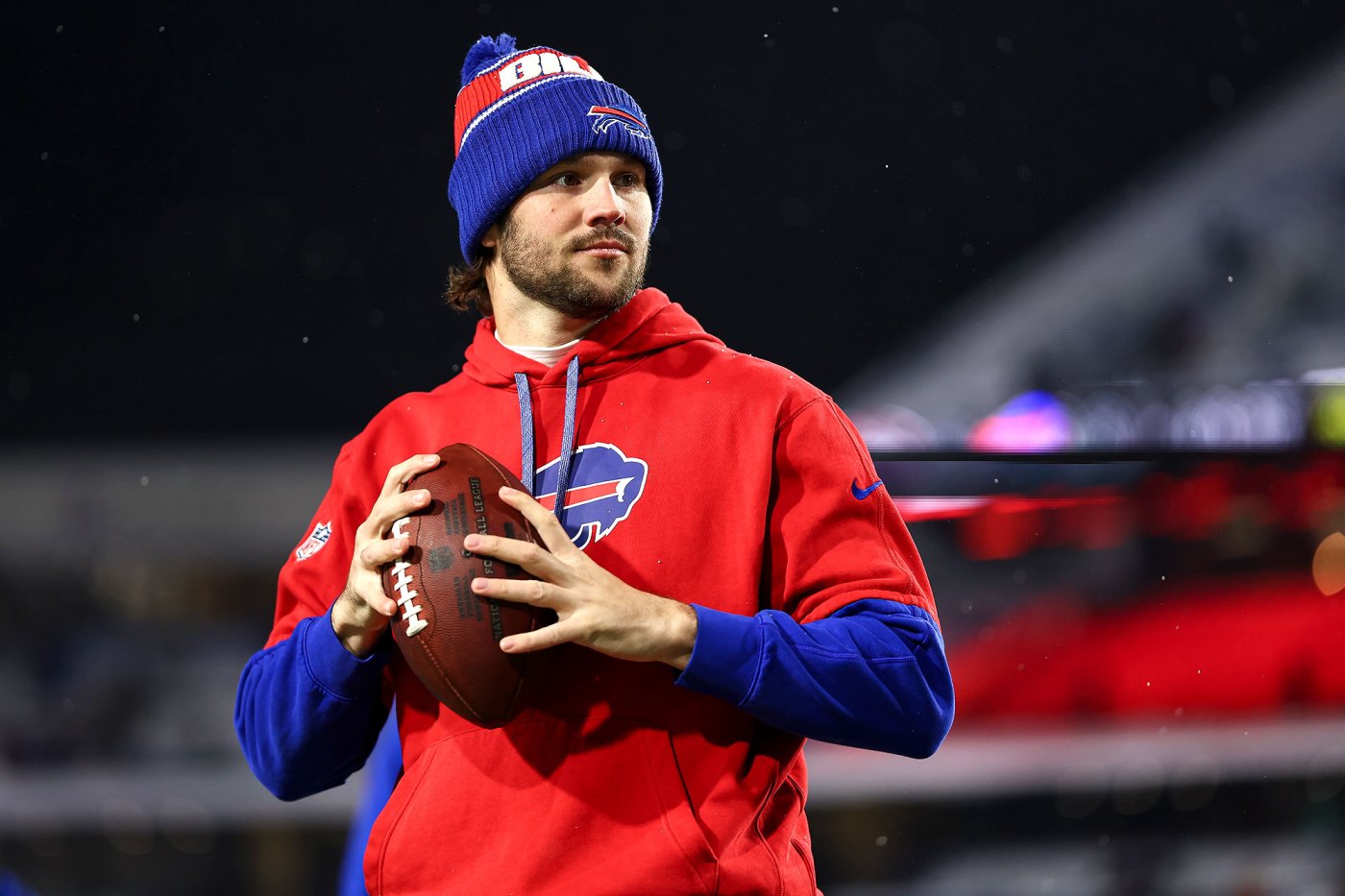 Bills QB Josh Allen Gifted 14-Karat White Gold 'MVP' Chain by Teammates ...