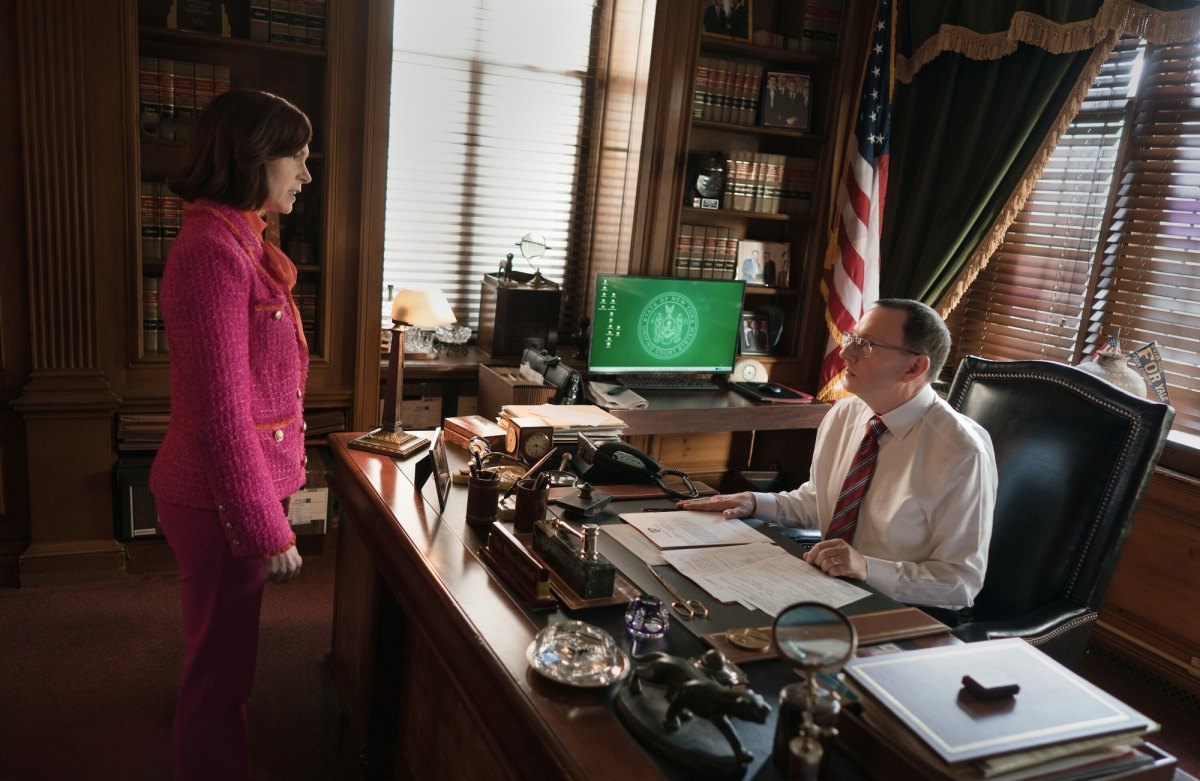 Elsbeth Preview: Carrie Preston, Michael Emerson Face Off in 1st Look ...