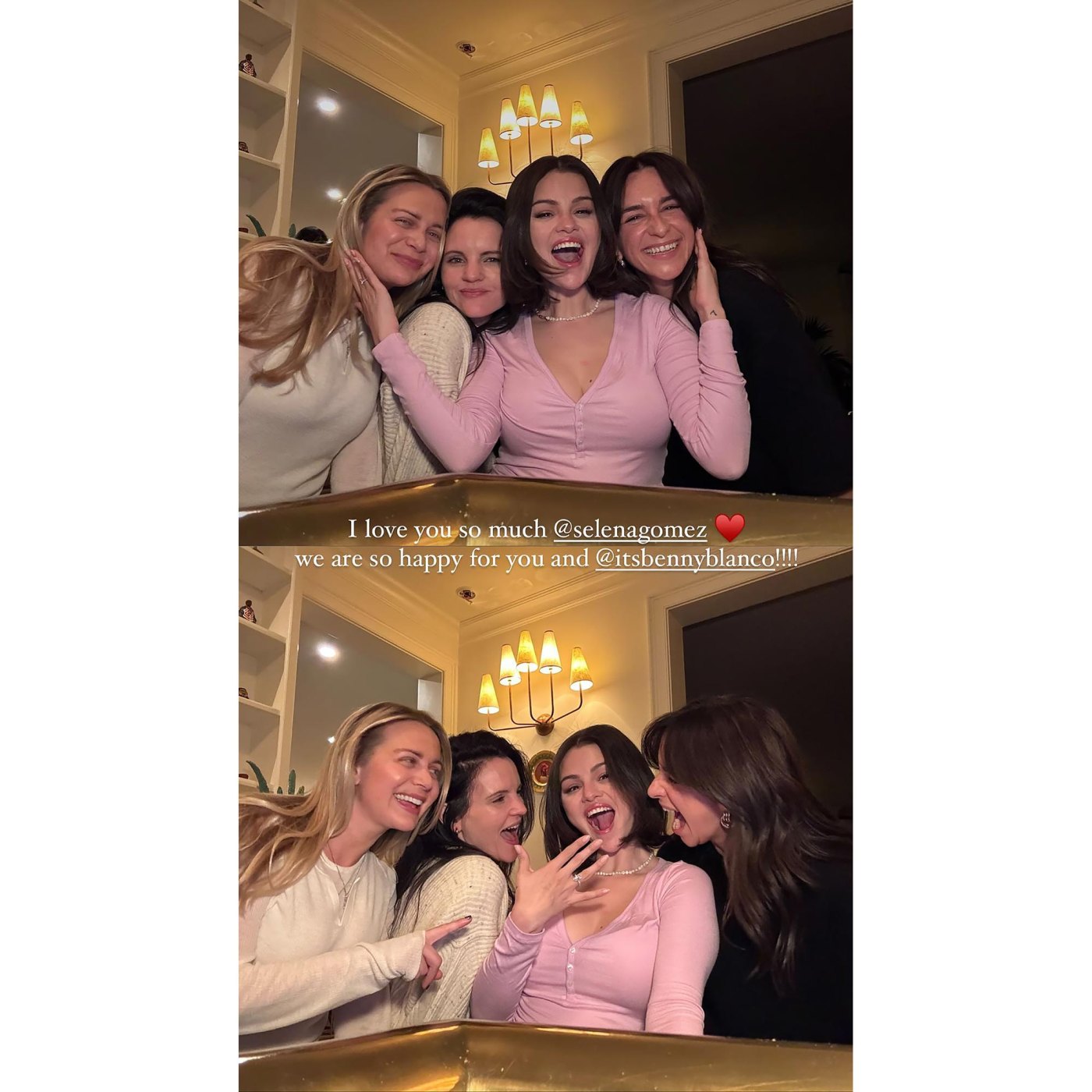 Who Attended Selena Gomez and Benny Blanco's Engagement Celebration ...