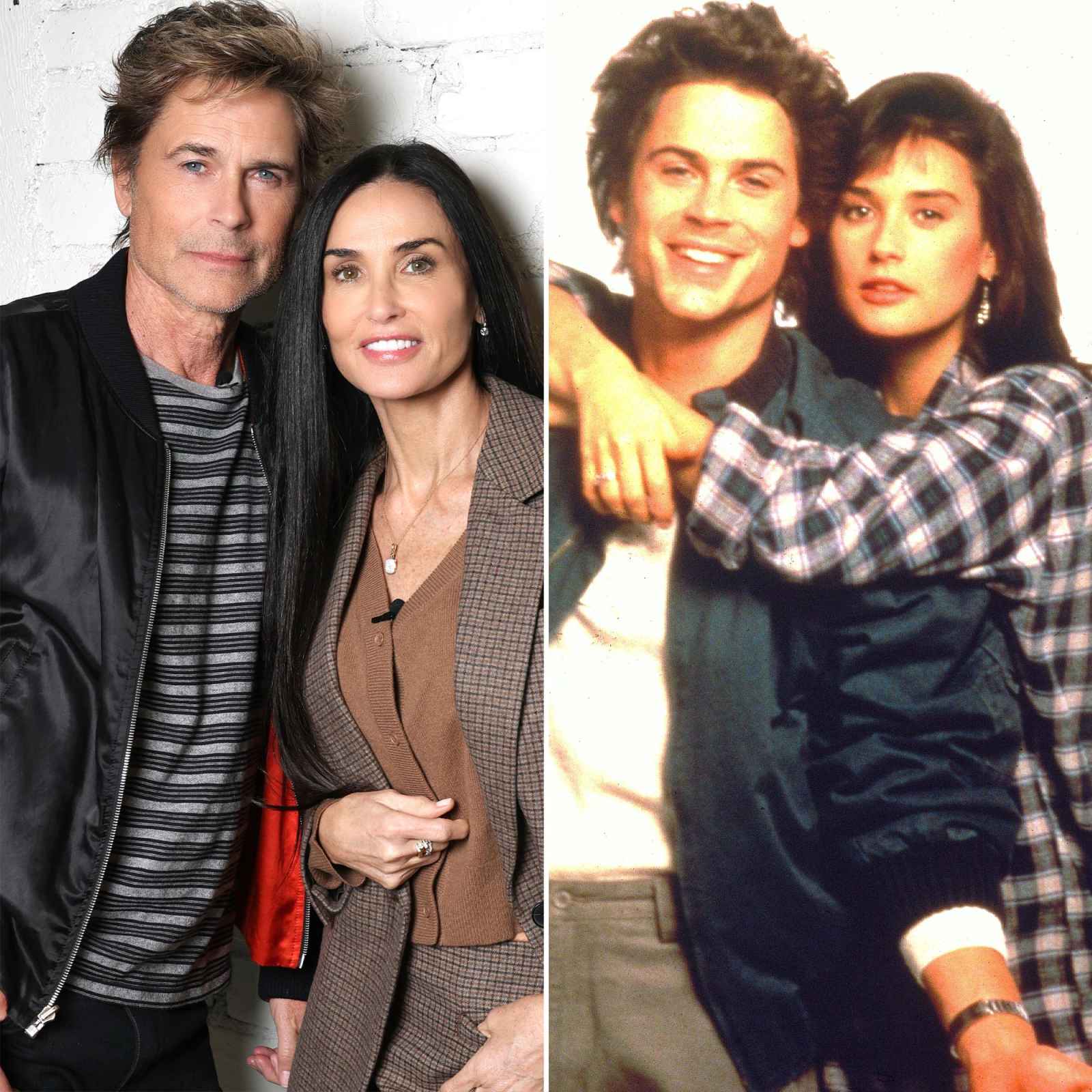 Demi Moore Gushes Over '80s Reunion' With Rob Lowe | Us Weekly