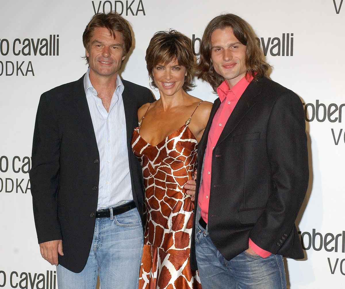 Harry Hamlin, Lisa Rinna Make Rare Appearance With His Son Dimitri | Us ...