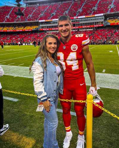 Chiefs' Justin Watson and Wife Erica's Relationship Timeline | Us Weekly