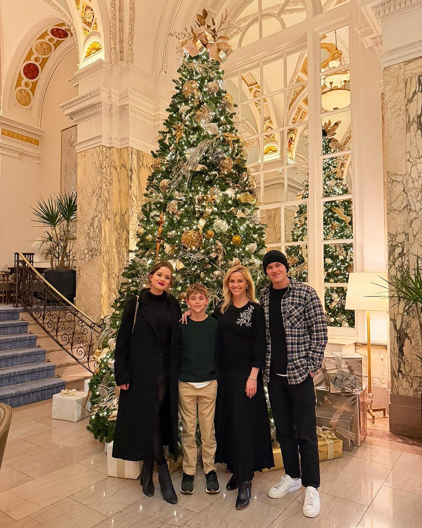 Reese Witherspoon Twins With Daughter Ava in New Holiday Photo | Us Weekly