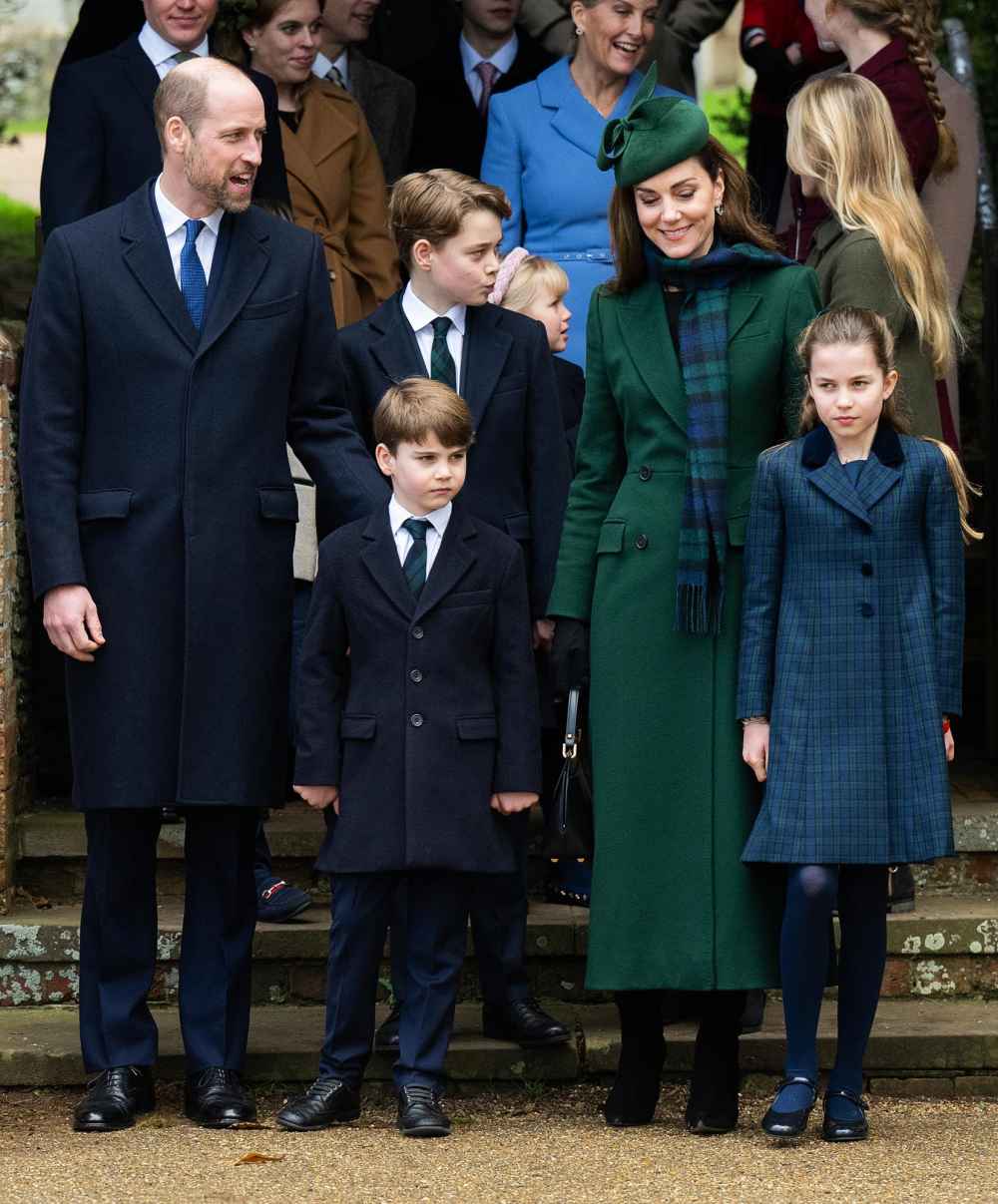 Kate Middleton, Royals Attend 2024 Sandringham Christmas Church Service ...