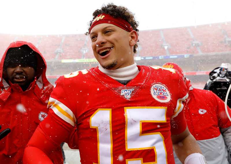 Patrick Mahomes Says Coach Andy Reid is Too ‘Skinny’ to Play Santa | Us ...