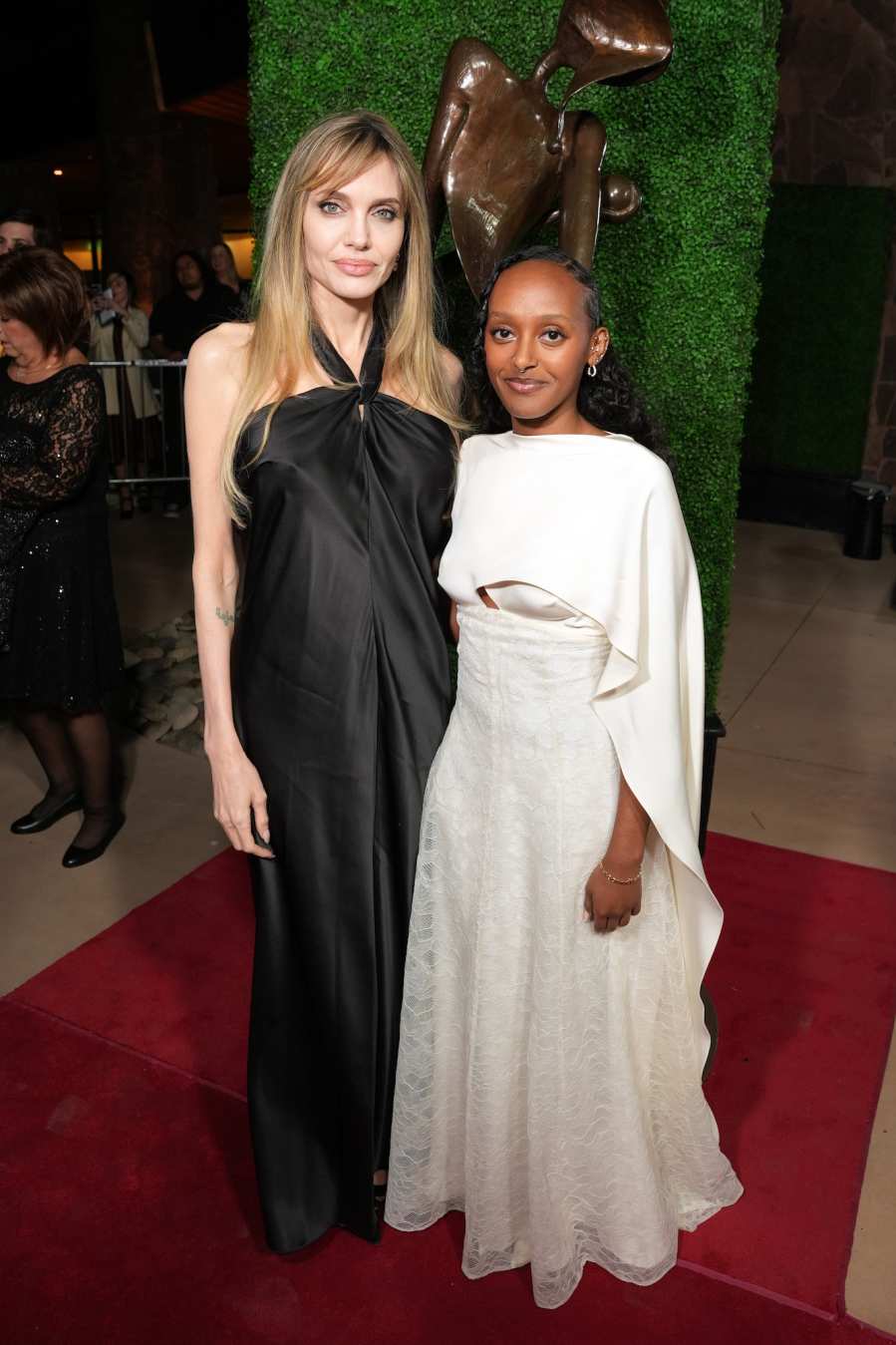 Angelina Jolie and Zahara Step Out After Brad Pitt Divorce Finalized ...