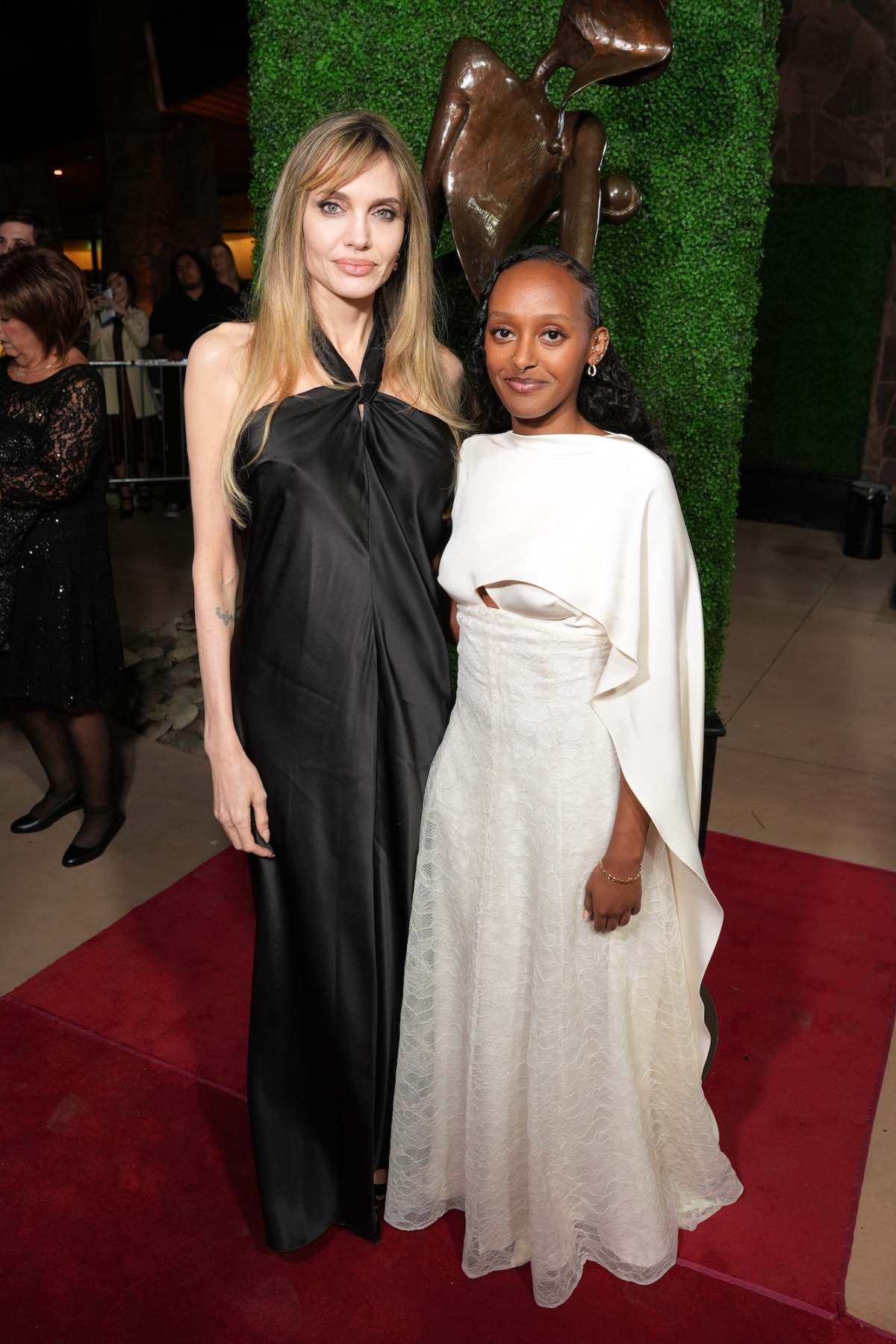 Angelina Jolie and Zahara Step Out After Brad Pitt Divorce Finalized ...