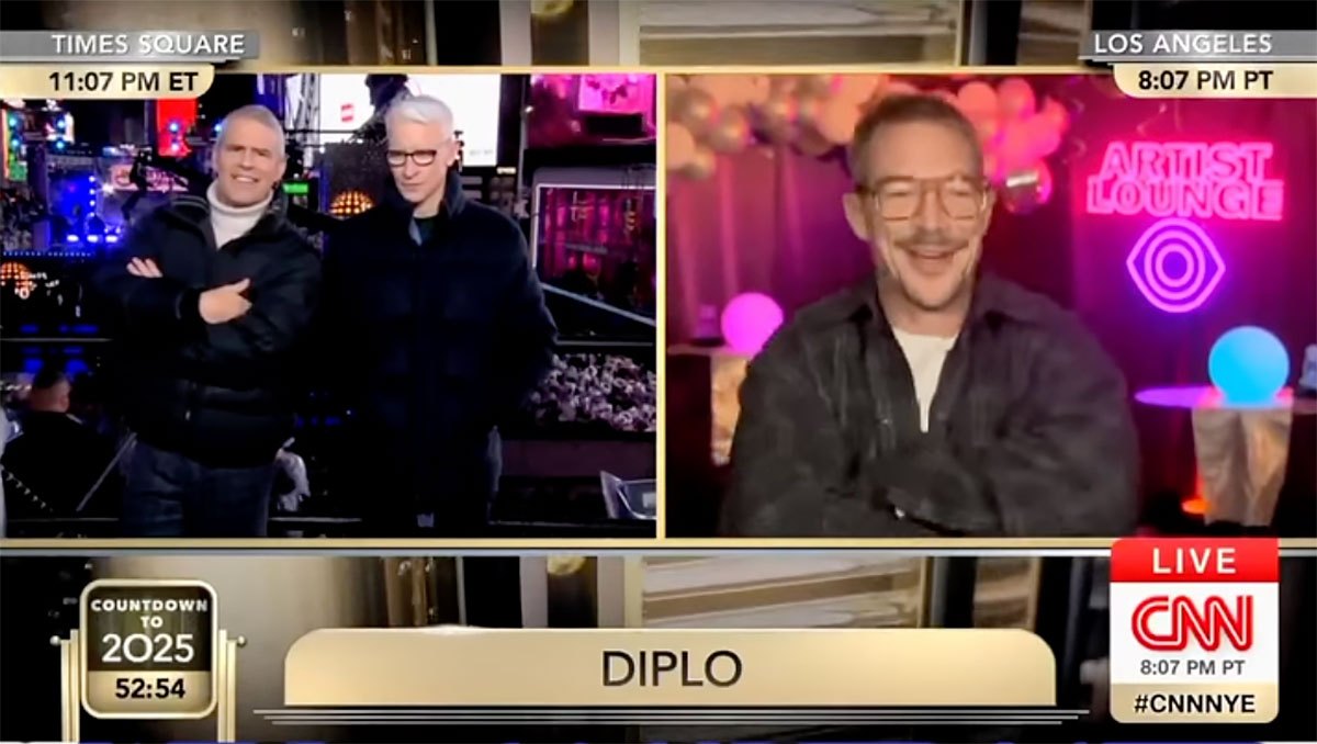Diplo Was on LSD During Live CNN New Year's Eve Special | Us Weekly