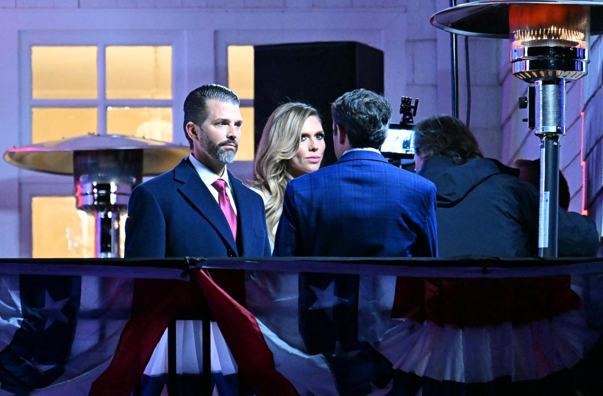 Don Trump Jr., Girlfriend Bettina Anderson Attend Pre-Inauguration ...