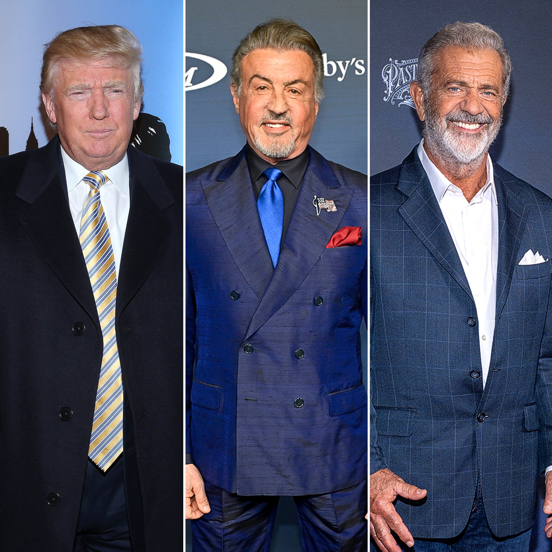 Sylvester Stallone, Mel Gibson Named as Trump’s Hollywood ‘Ambassadors ...