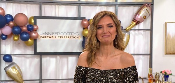 QVC Host Jennifer Coffey Holds Back Tears in Final Show | Us Weekly