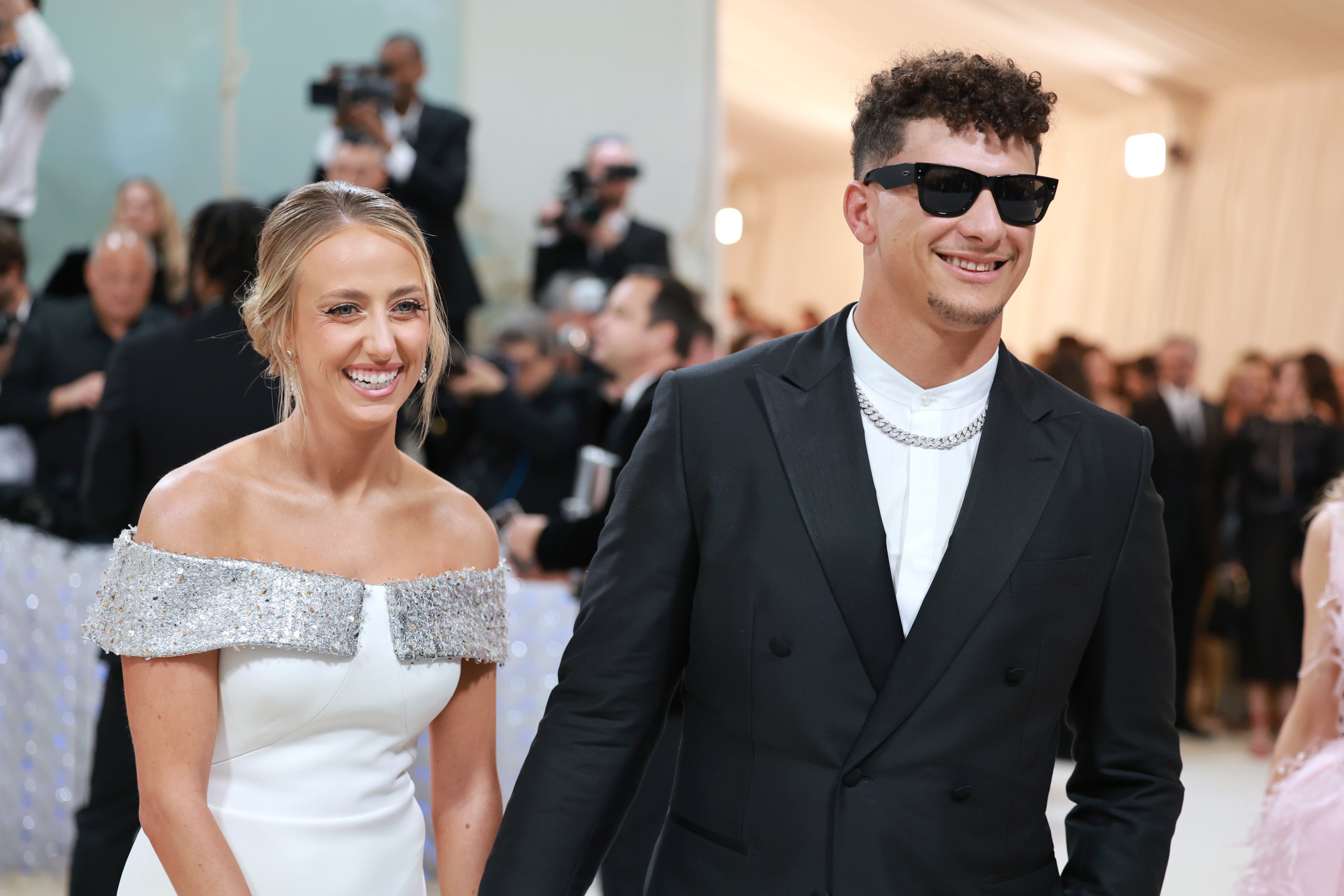 Patrick Mahomes Watched Football as Wife Brittany Prepared for Birth ...